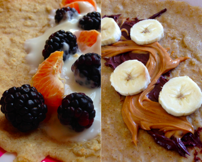 Healthy French Crêpes | skinnysweettreats