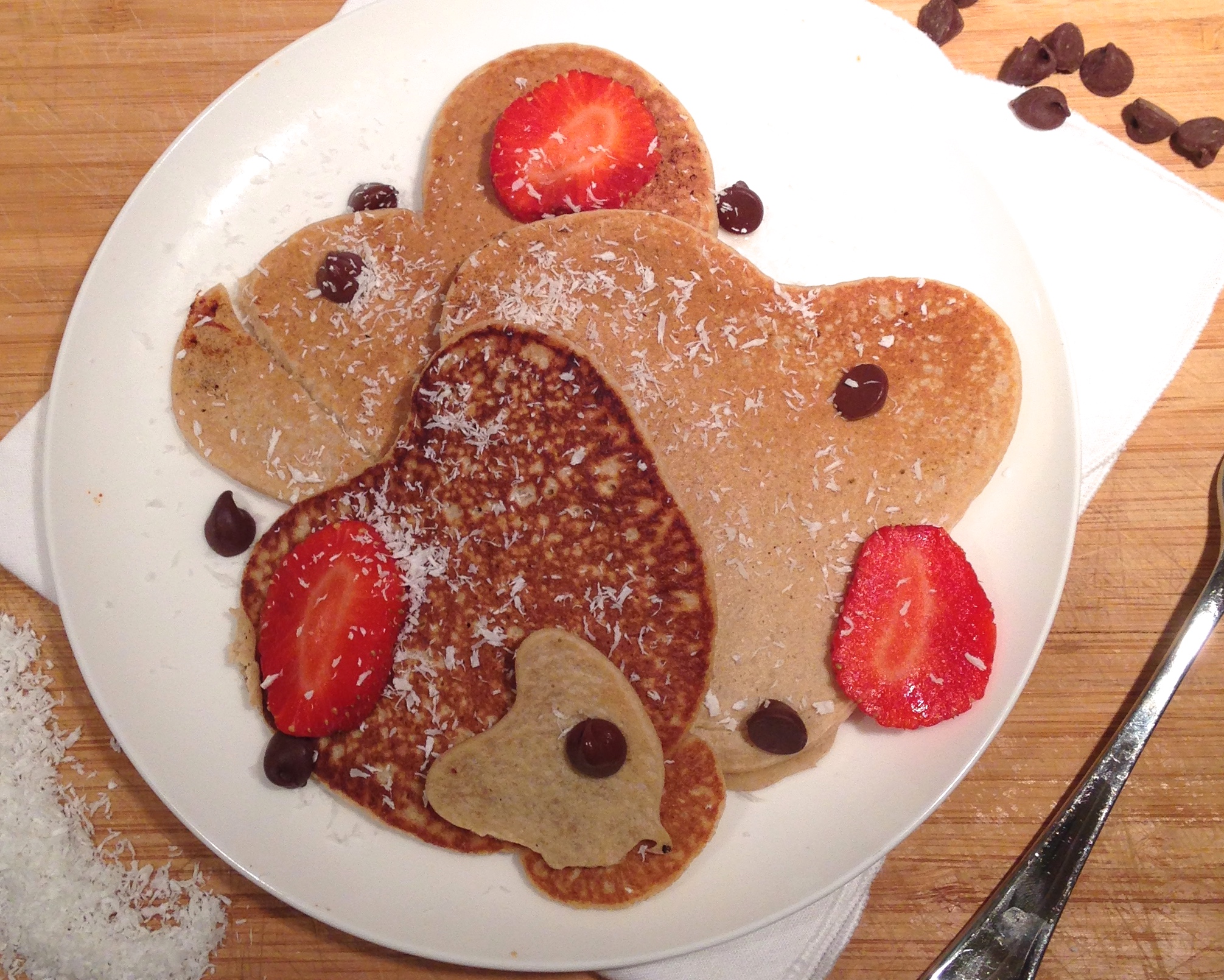 Sweetheart Valentine’s Day Pancakes | skinnysweettreats